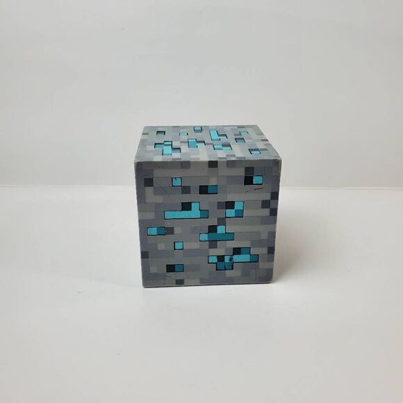 Mojang | Toys | Mojang Minecraft Lightup Diamond Ore Decorative ...